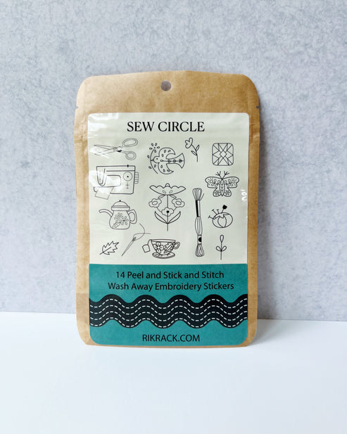 Sew Circle Stick and Stitch Embroidery Patterns – Rikrack
