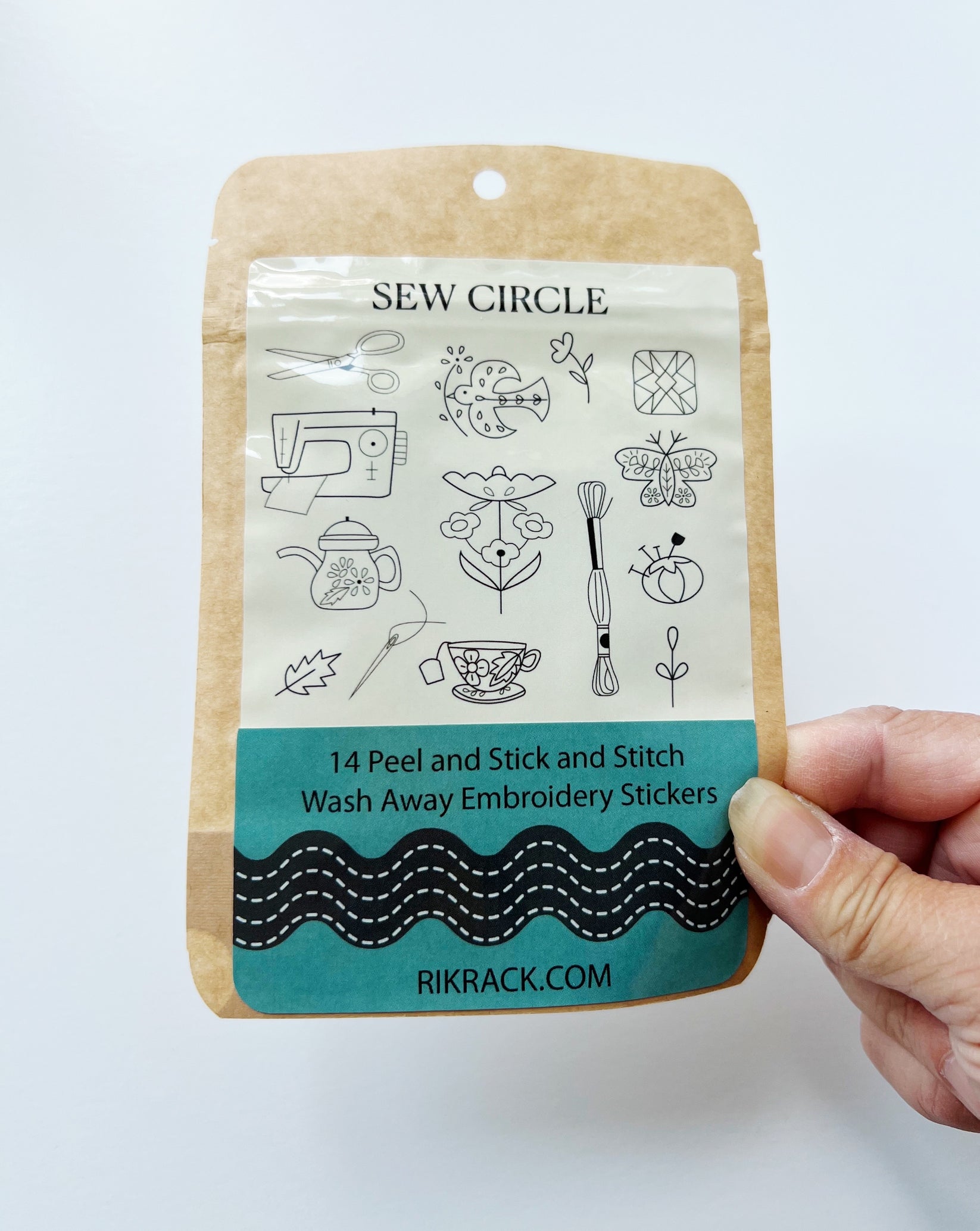 Sew Circle Stick and Stitch Embroidery Patterns – Rikrack