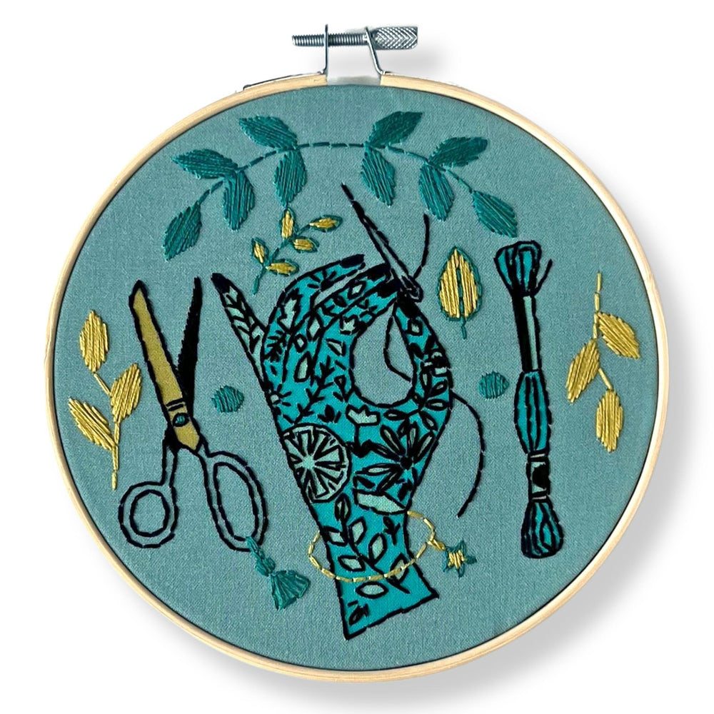 Maker Embroidery Kit Instructions | Rikrack Embroidery