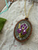 Iris Embroidery Necklace Kit – Rikrack